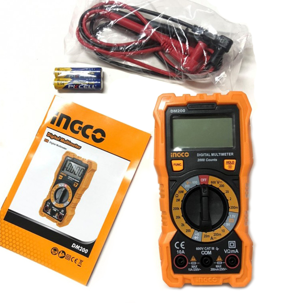 Multimètre Digital LCD 220V