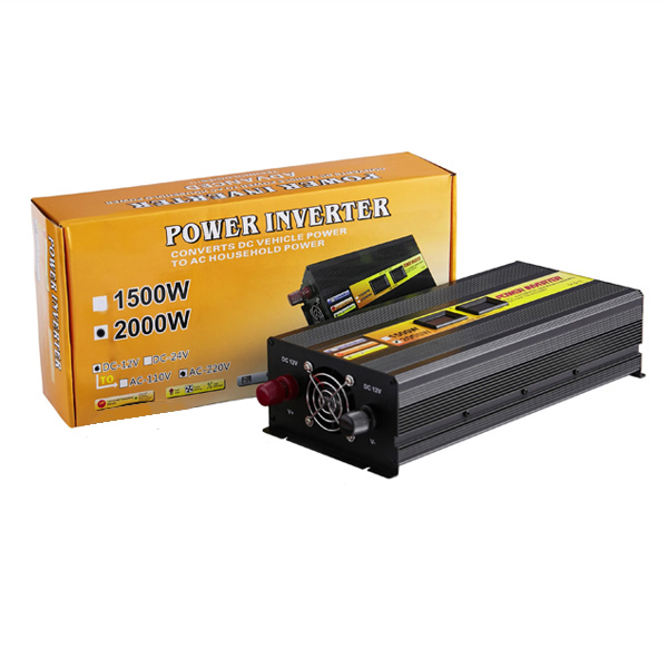 CONVERTISSEUR 12V 2000W 220V