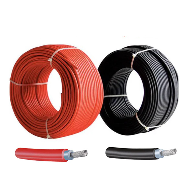 Câble solaire 1500vdc bobine de 500m noire et rouge